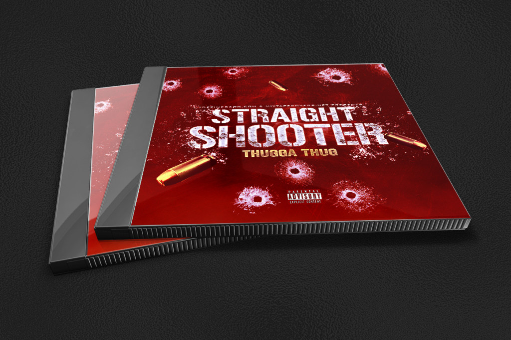 Straight Shooter Mixtape Cover Template | MixtapeCovers.net